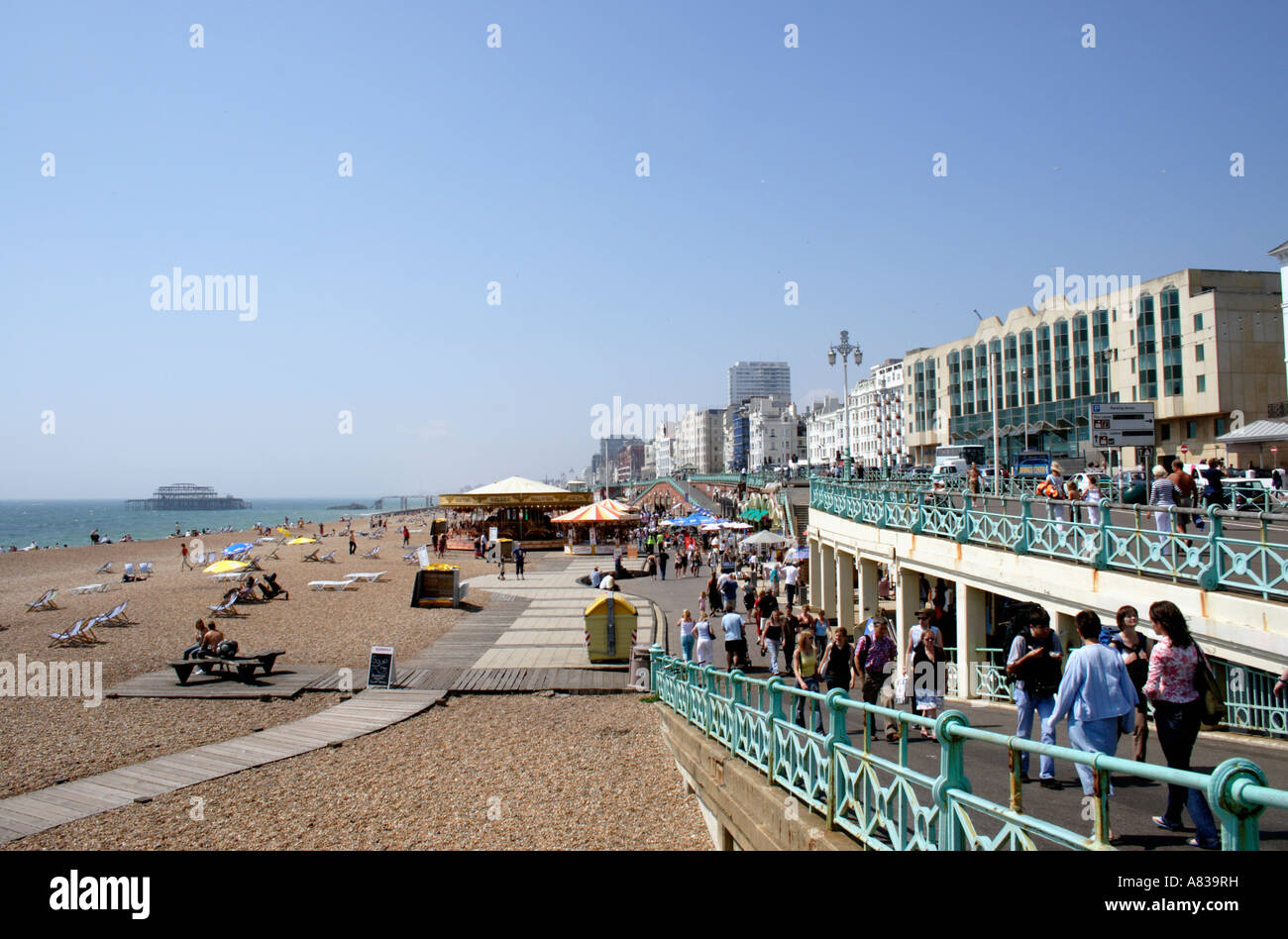Waterfront at Brighton Sussex Stock Photo - Alamy