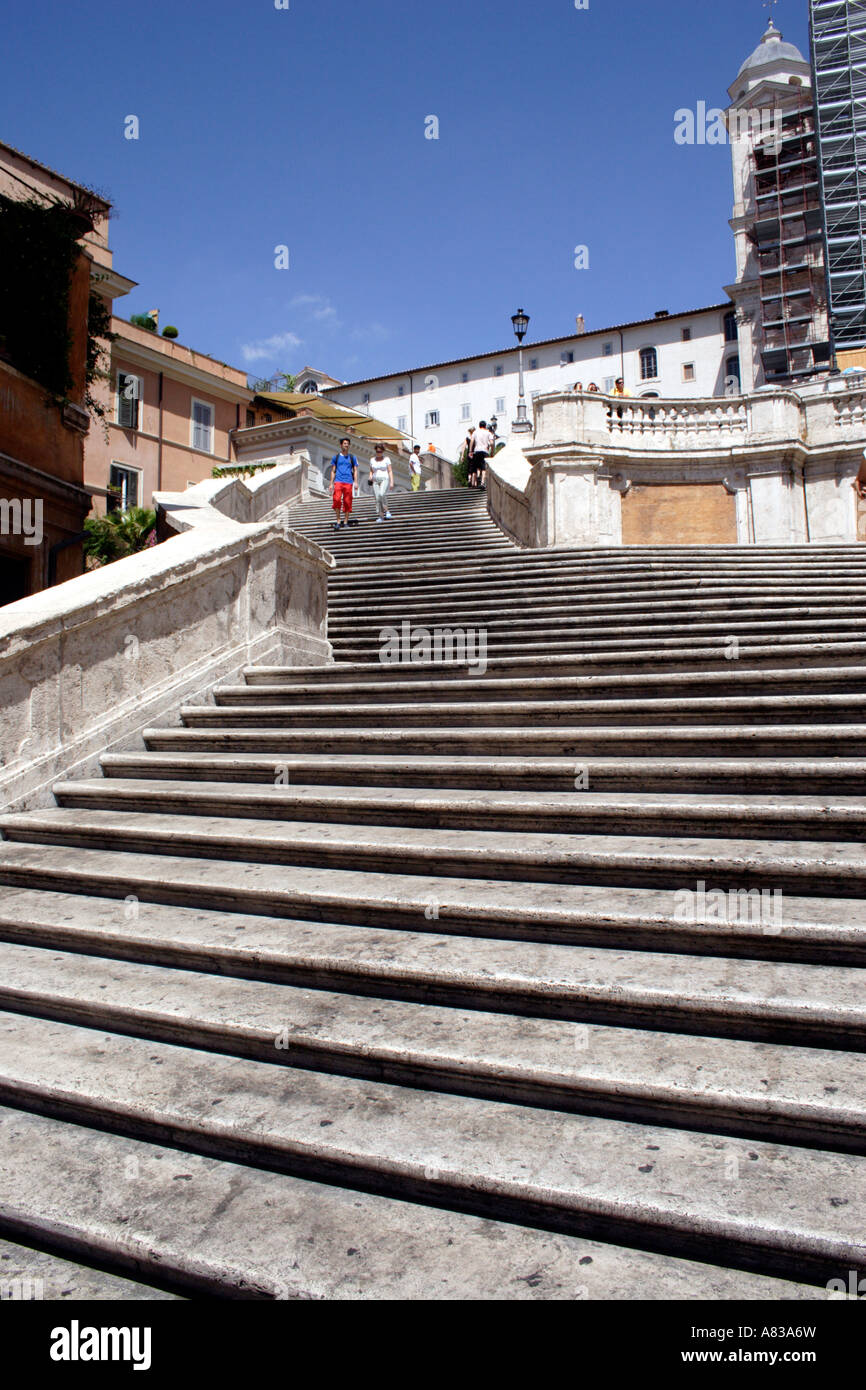The Spanish Steps Rome Stock Photo - Alamy