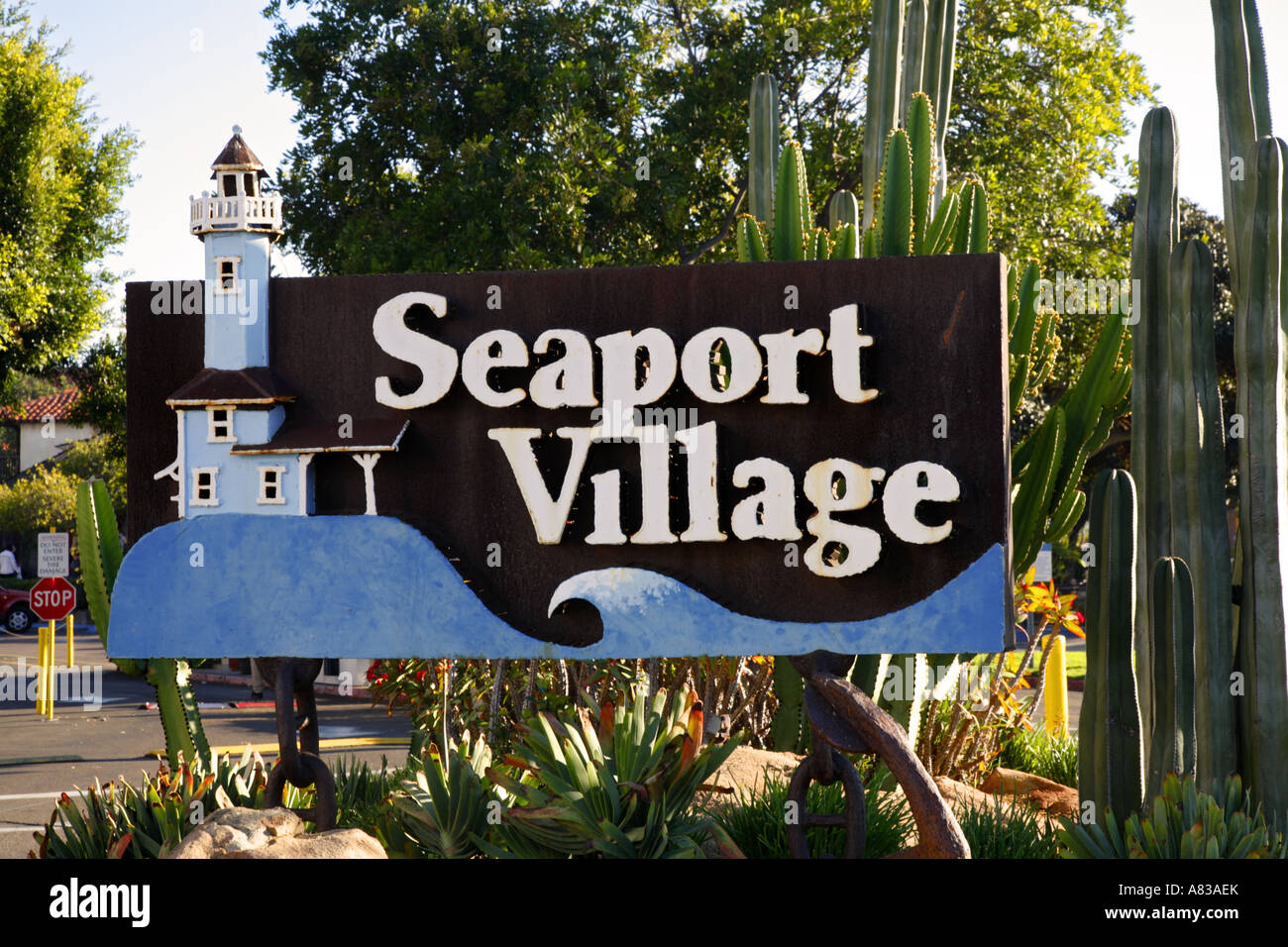 Seaport Village San Diego California Stock Photo - Alamy