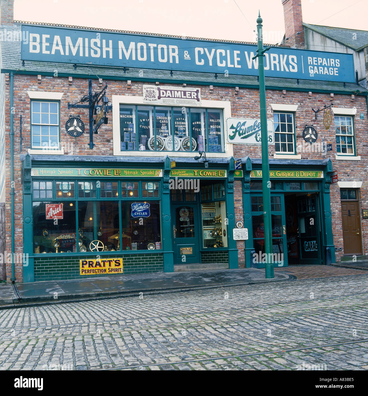 BEAMISH OPEN AIR MUSEUM DURHAM ENGLAND Stock Photo - Alamy