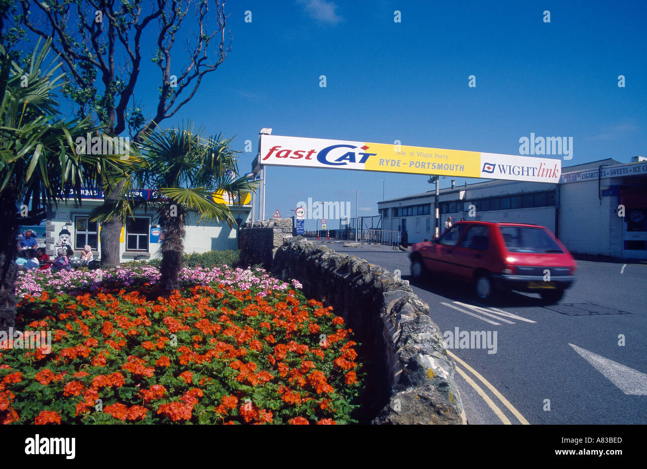 Ryde isle of wight sign hi-res stock photography and images - Alamy