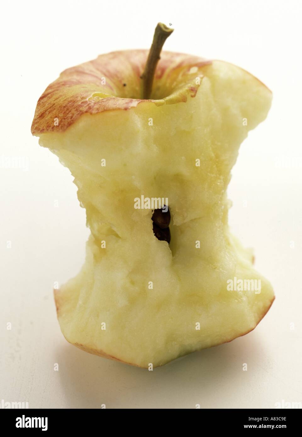 Apple core silhouette hi-res stock photography and images - Alamy