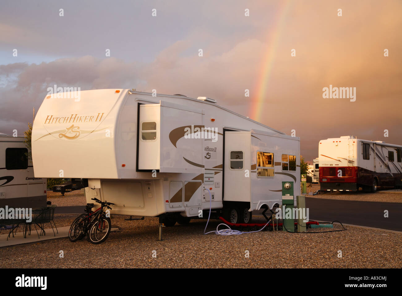 Beaudry RV Resort Tucson Arizona Stock Photo - Alamy