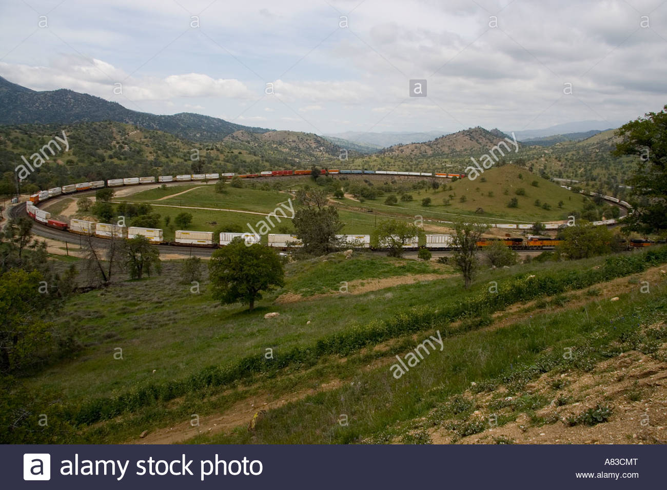 Tehachapi Loop Stock Photos & Tehachapi Loop Stock Images - Alamy