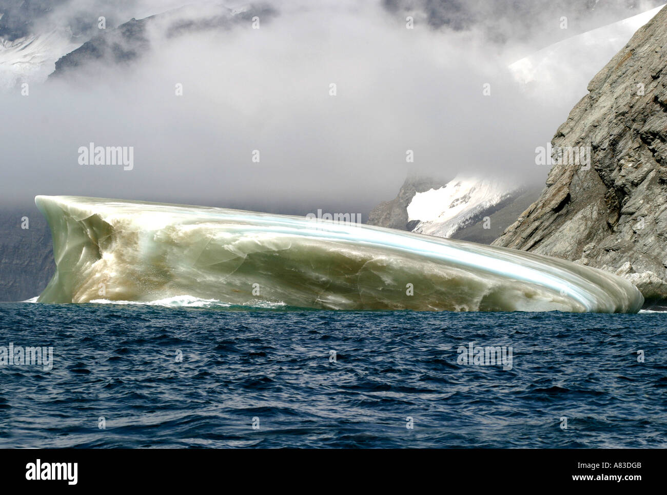 Spectacular green marble color and shape makes Antarctica's iceberg ...
