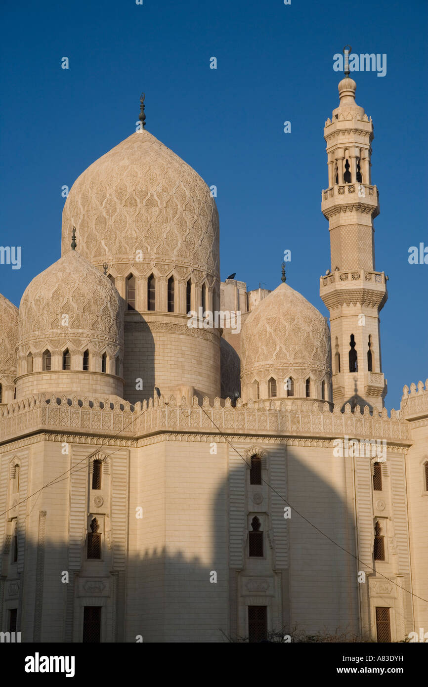 Al Mursi Mosque, Alexandria, Egypt Stock Photo - Alamy