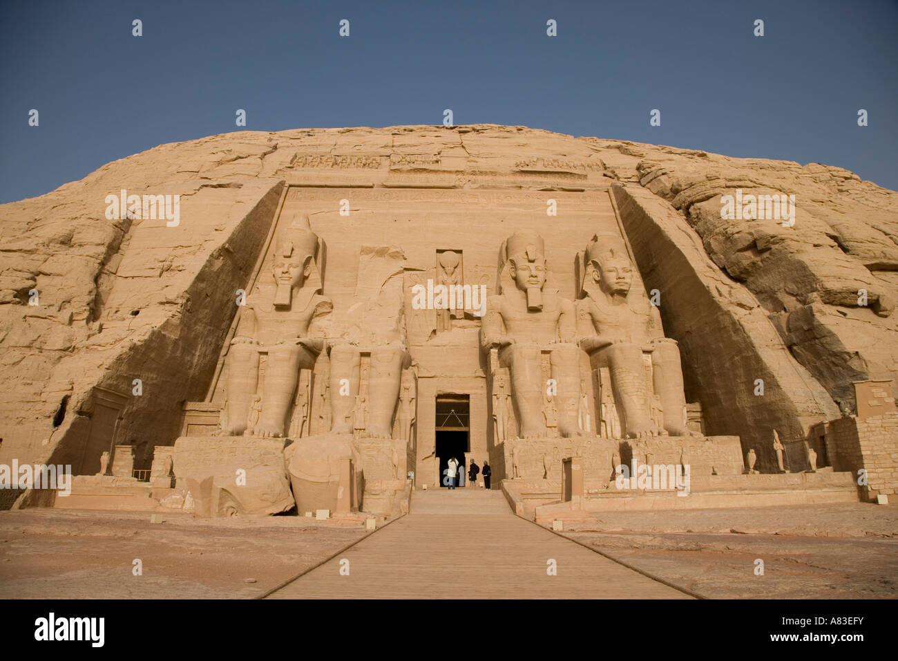 Abu Simbel Temple of Ramses II Egypt Stock Photo - Alamy
