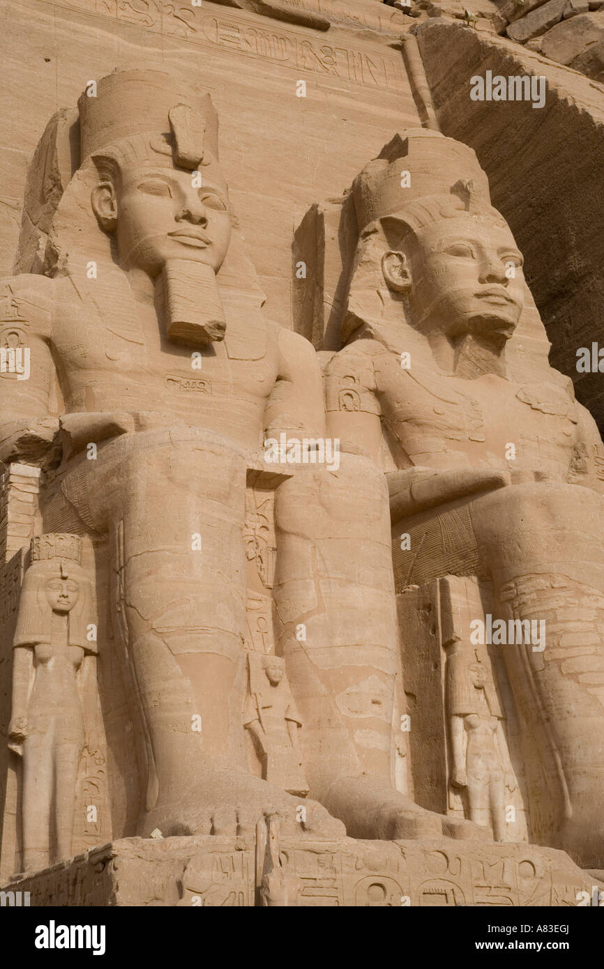Abu Simbel Temple of Ramses II Egypt Stock Photo - Alamy