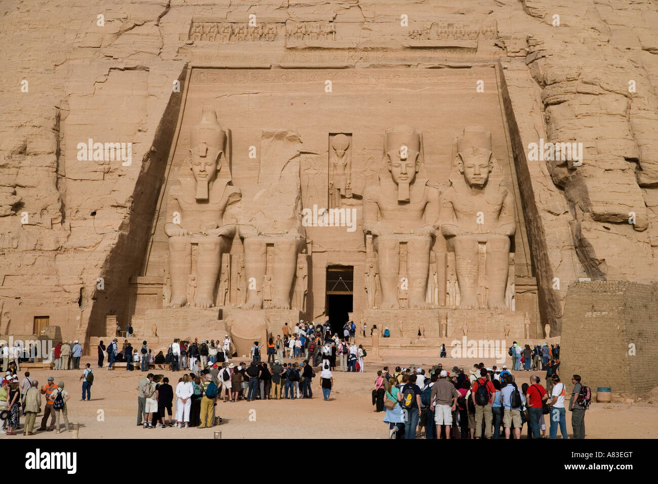 Abu Simbel Temple of Ramses II Egypt Stock Photo - Alamy