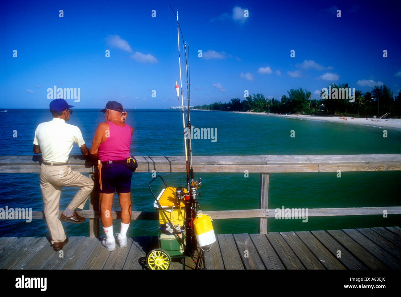Old pier and naples and florida hi-res stock photography and images - Alamy