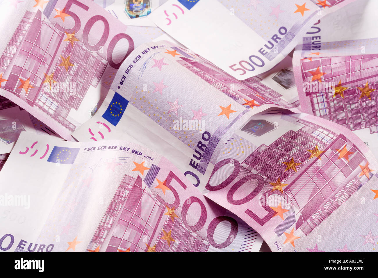 Front 500 euro note hi-res stock photography and images - Alamy