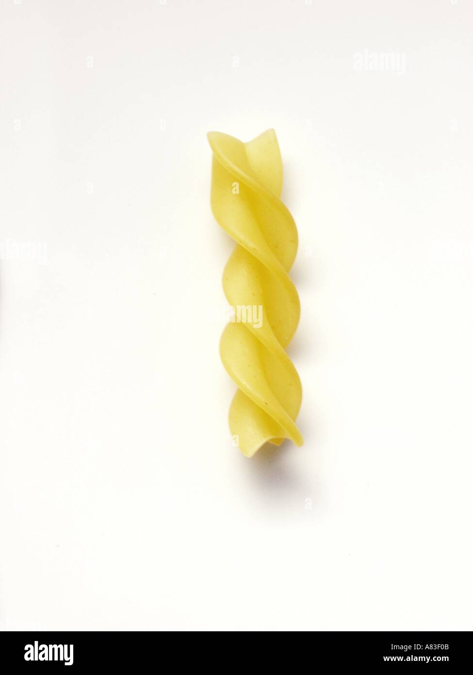 Spiral pasta fusilli one piece hi-res stock photography and images - Alamy