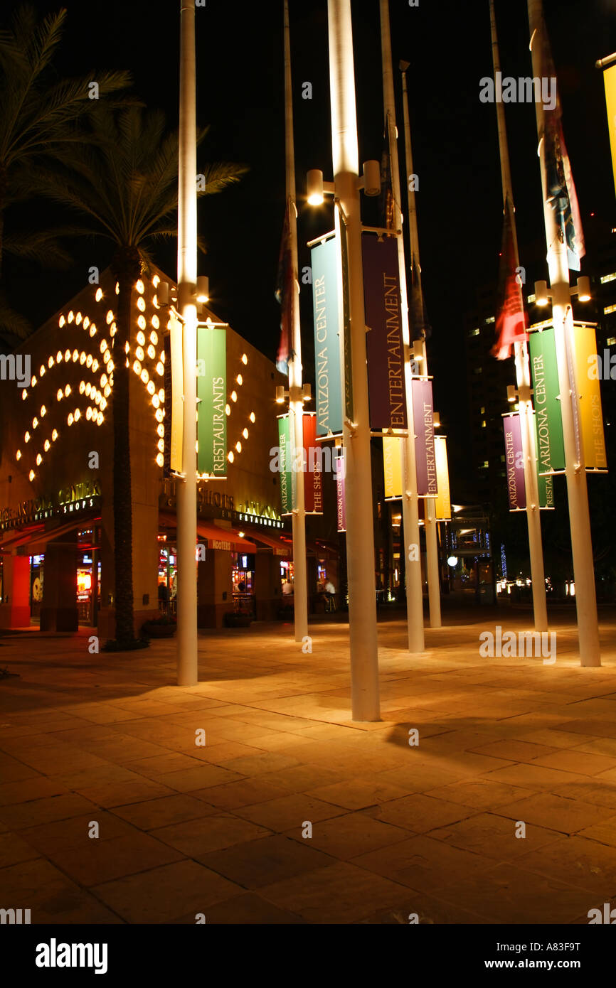 The Arizona Center downtown Phoenix Arizona Stock Photo - Alamy