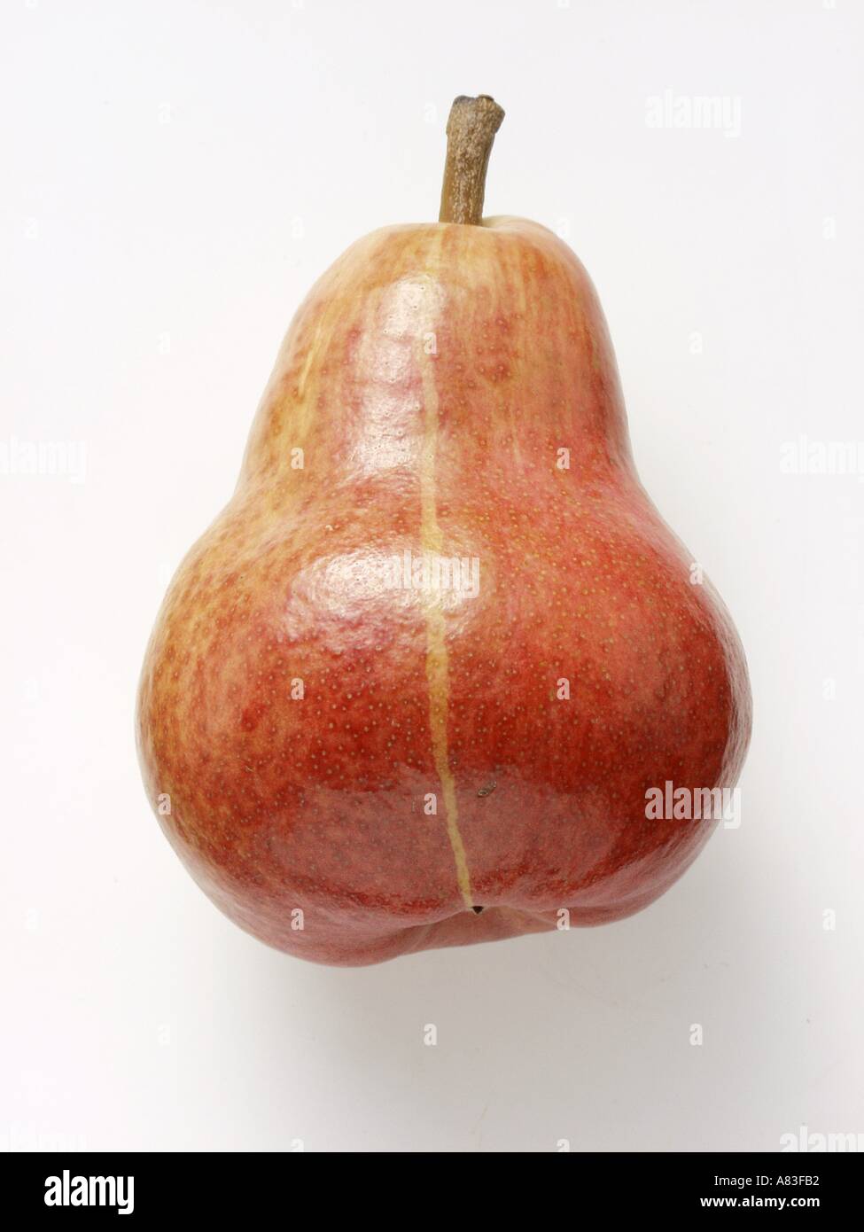 A Red Bartlett Pear Stock Photo - Alamy