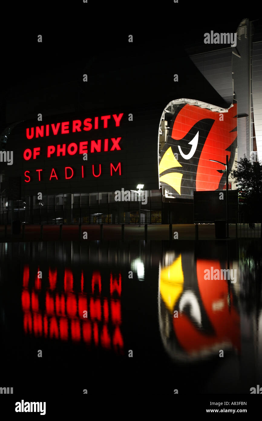 The University of Phoenix Stadium Home of the professional football ...
