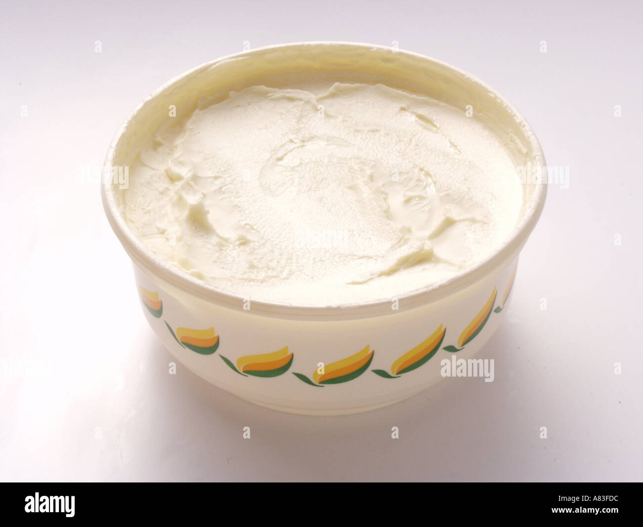 A Container of Whipped Butter Stock Photo - Alamy