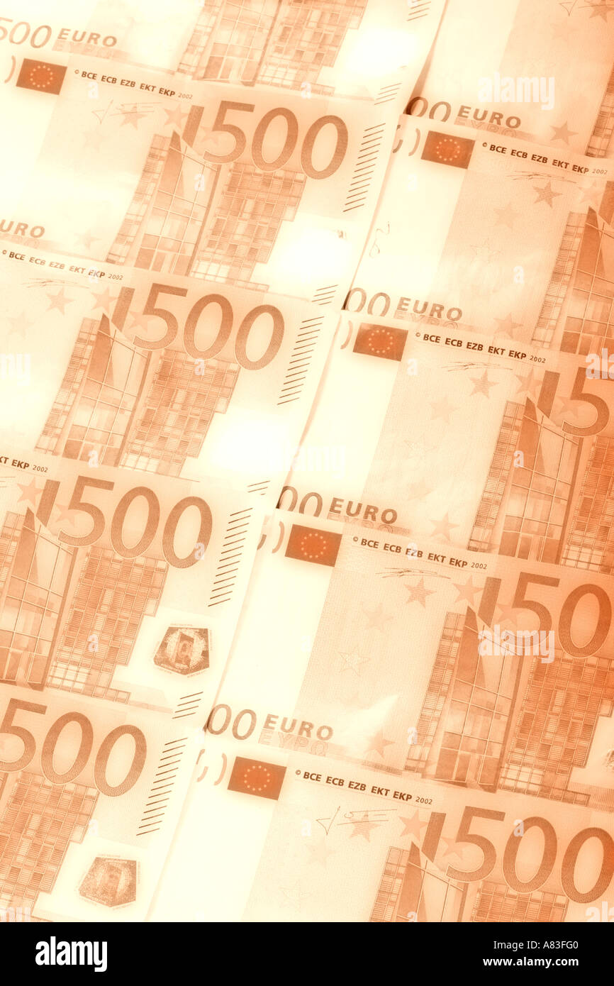 500 EURO BILLS Stock Photo - Alamy