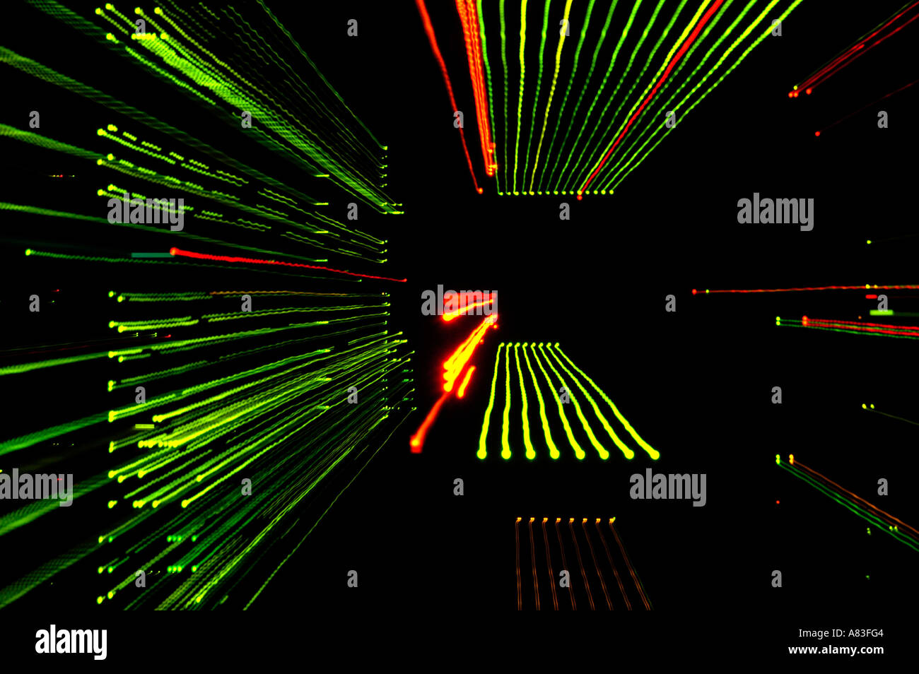 Zoomed image of LEDs Stock Photo - Alamy