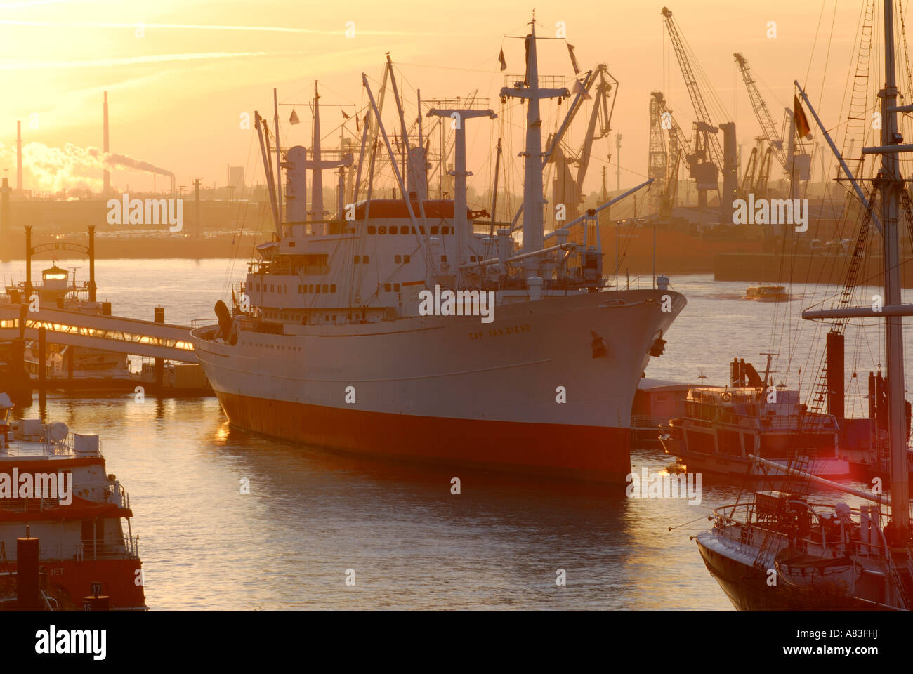 German freighter ship hi-res stock photography and images - Alamy