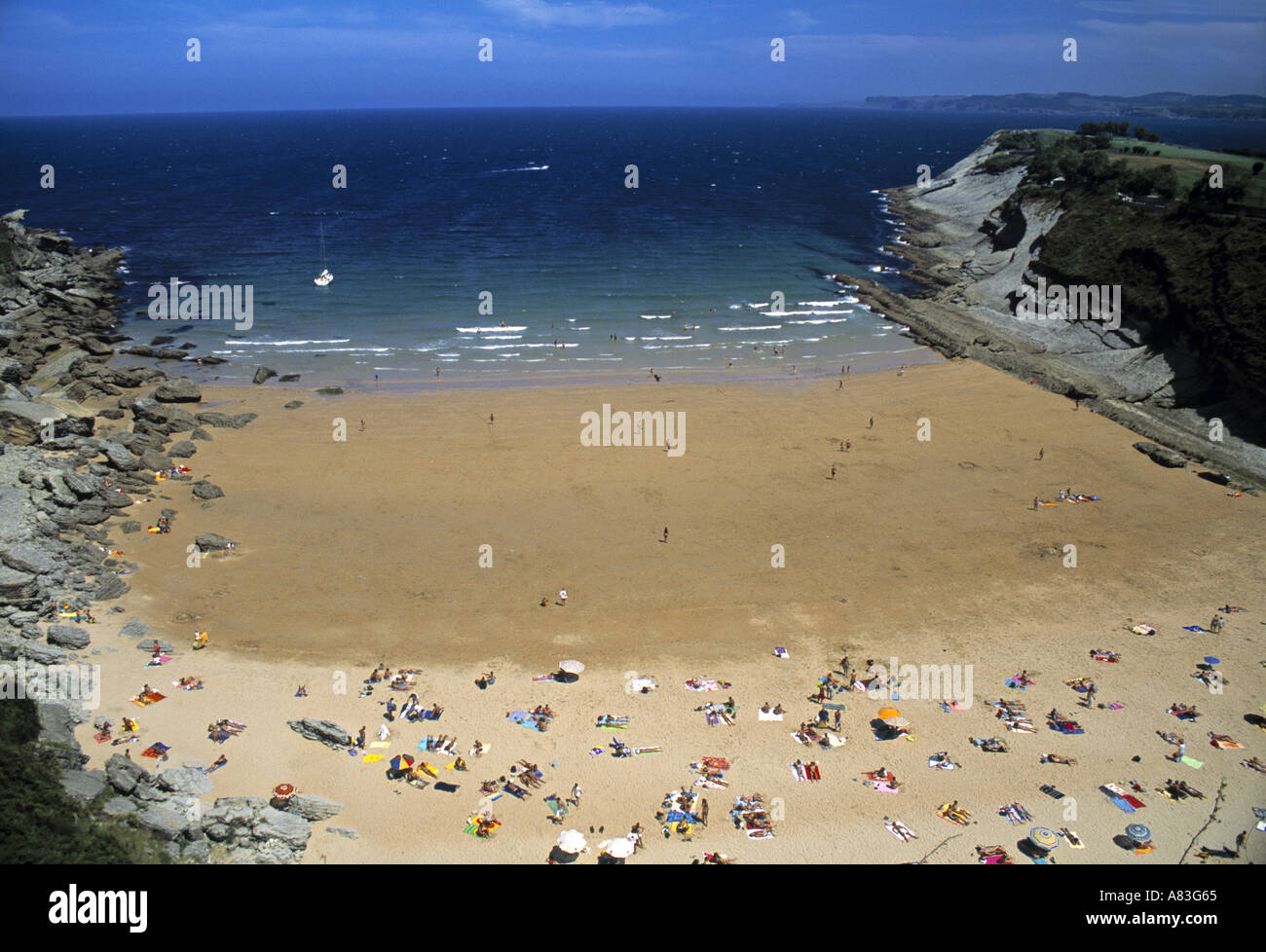 Santander beaches hi-res stock photography and images - Alamy
