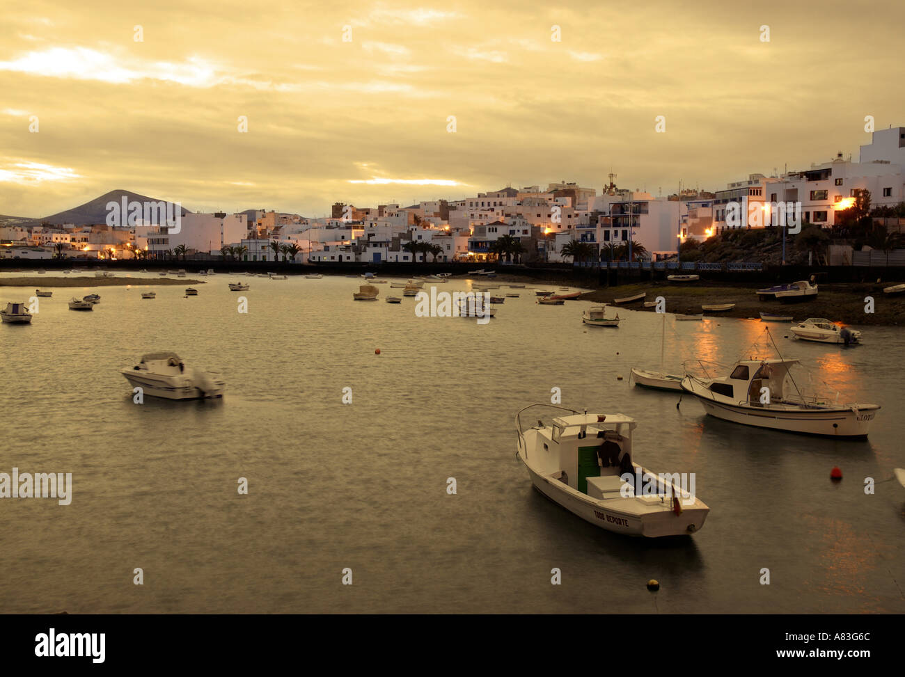 El Charco de San Gines, Arrecife, Lanzarote, Canary Islands, Spain ...
