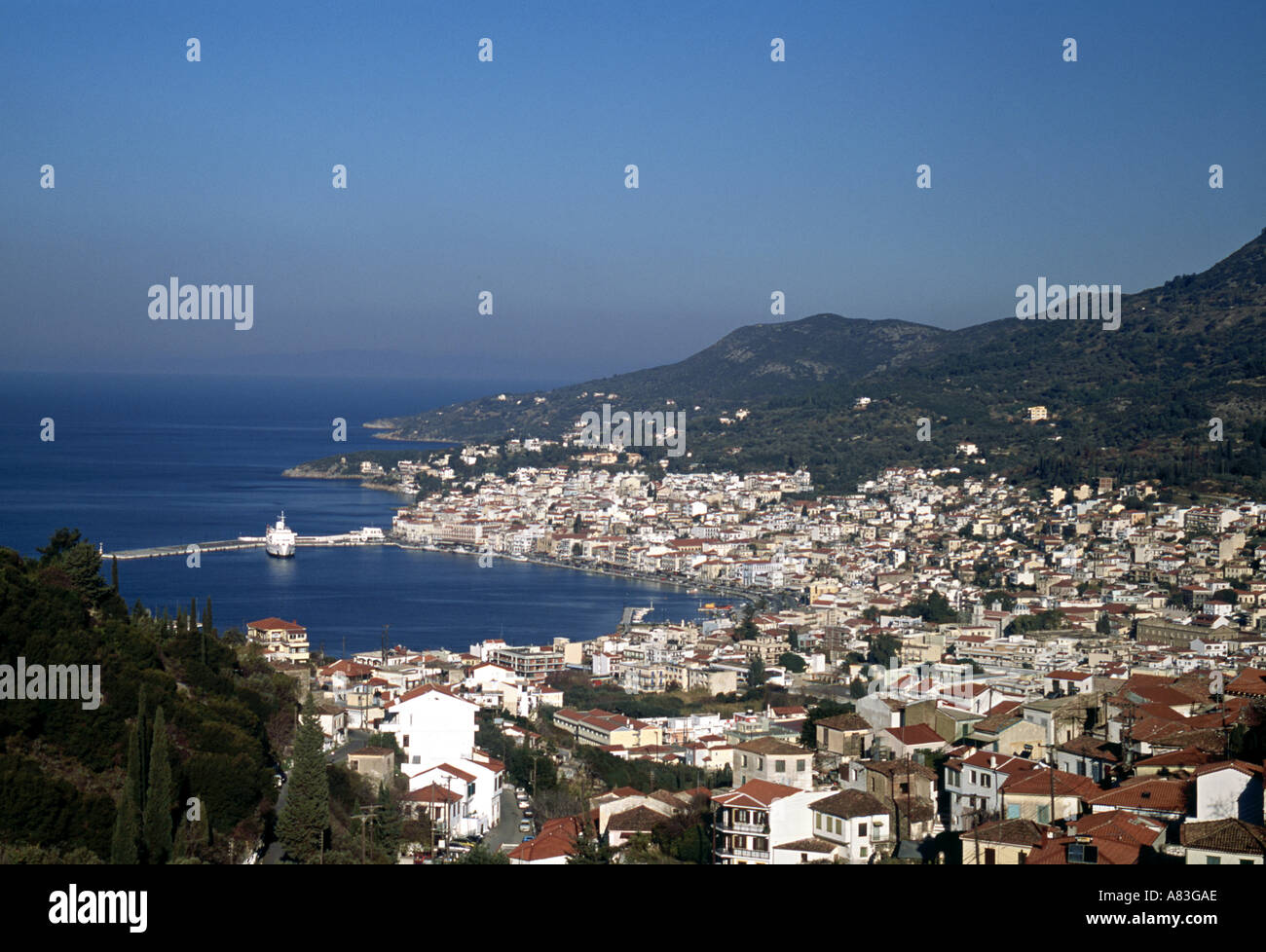 Samos skyline hi-res stock photography and images - Alamy