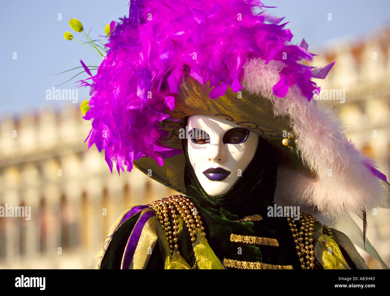 Venice carnival carnival costume hi-res stock photography and images ...