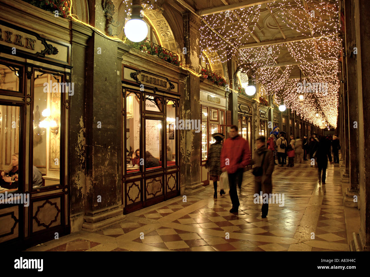 Caffe Florian, St Mark's Square, Venice, Italy Stock Photo - Alamy
