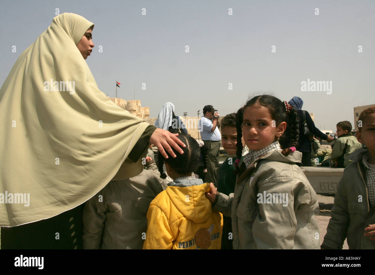 Locals in Alexandria, Egypt Stock Photo - Alamy