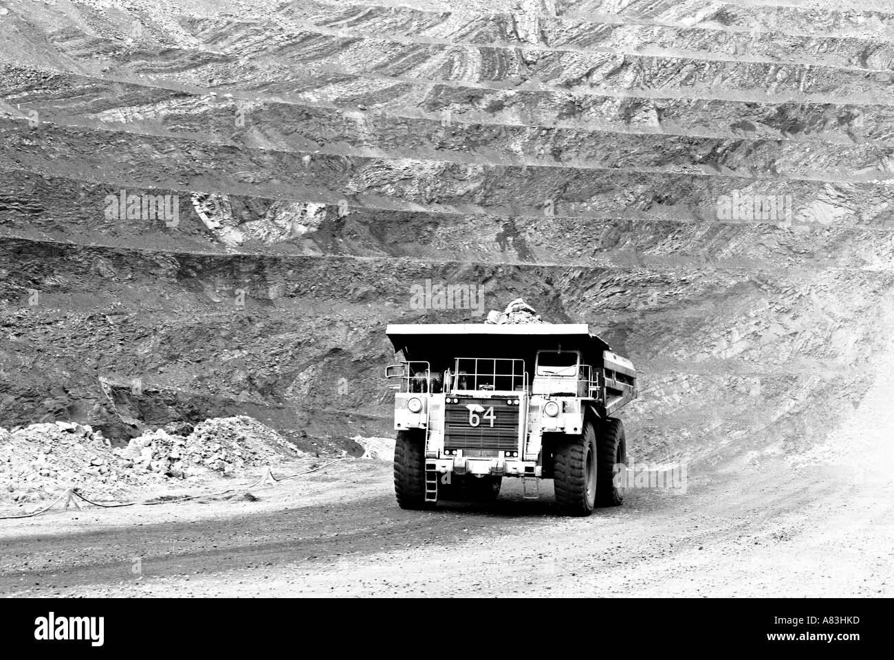 Truck driving industry Black and White Stock Photos & Images - Alamy