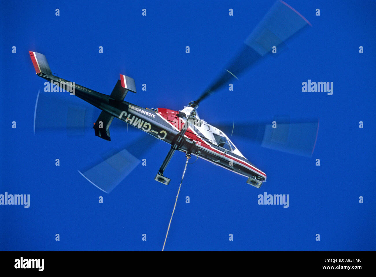 Helicopter logging hi-res stock photography and images - Alamy