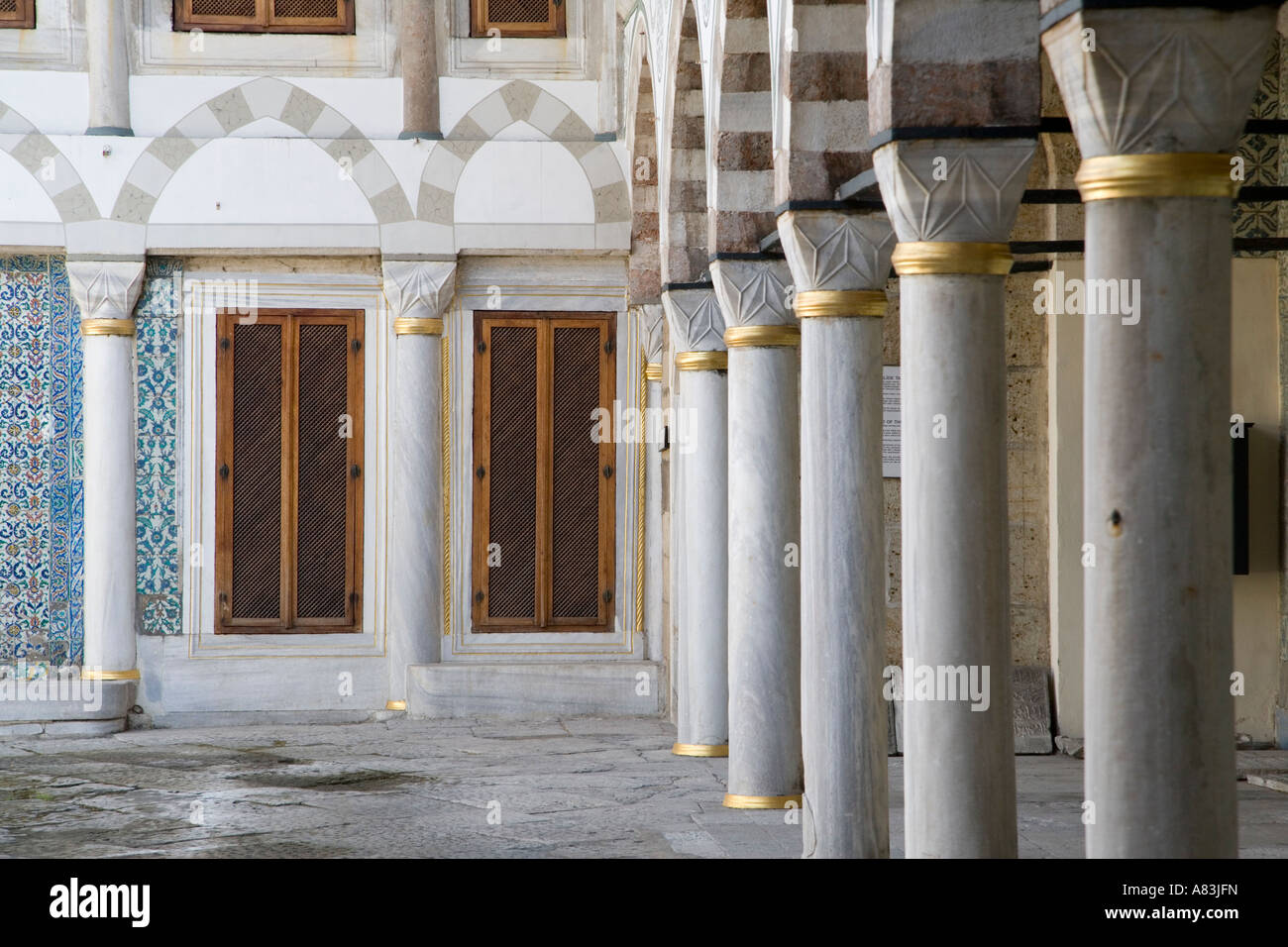 Interior of the Harem, Topkapi Palace, Istanbul Stock Photo - Alamy