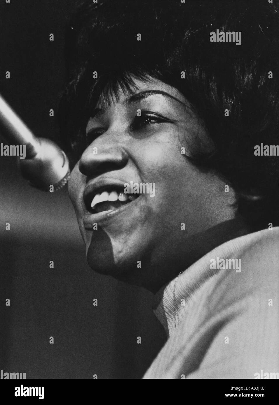 ARETHA FRANKLIN US singer Stock Photo - Alamy