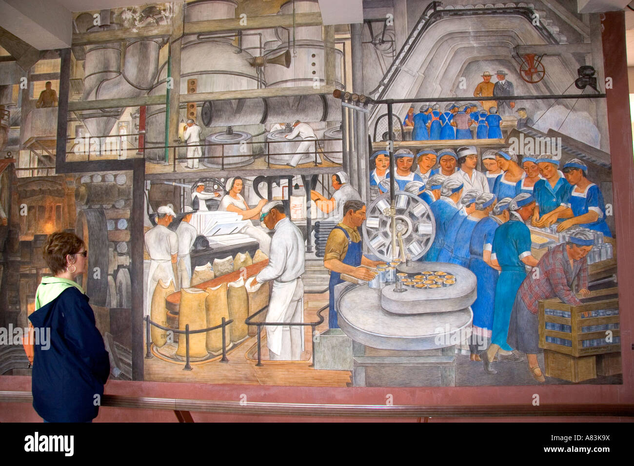 Coit Tower Mural High Resolution Stock Photography and Images - Alamy