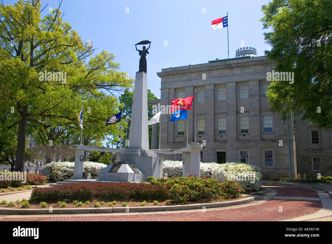 North Carolina State Capitol Building in Raleigh Stock Photo - Alamy