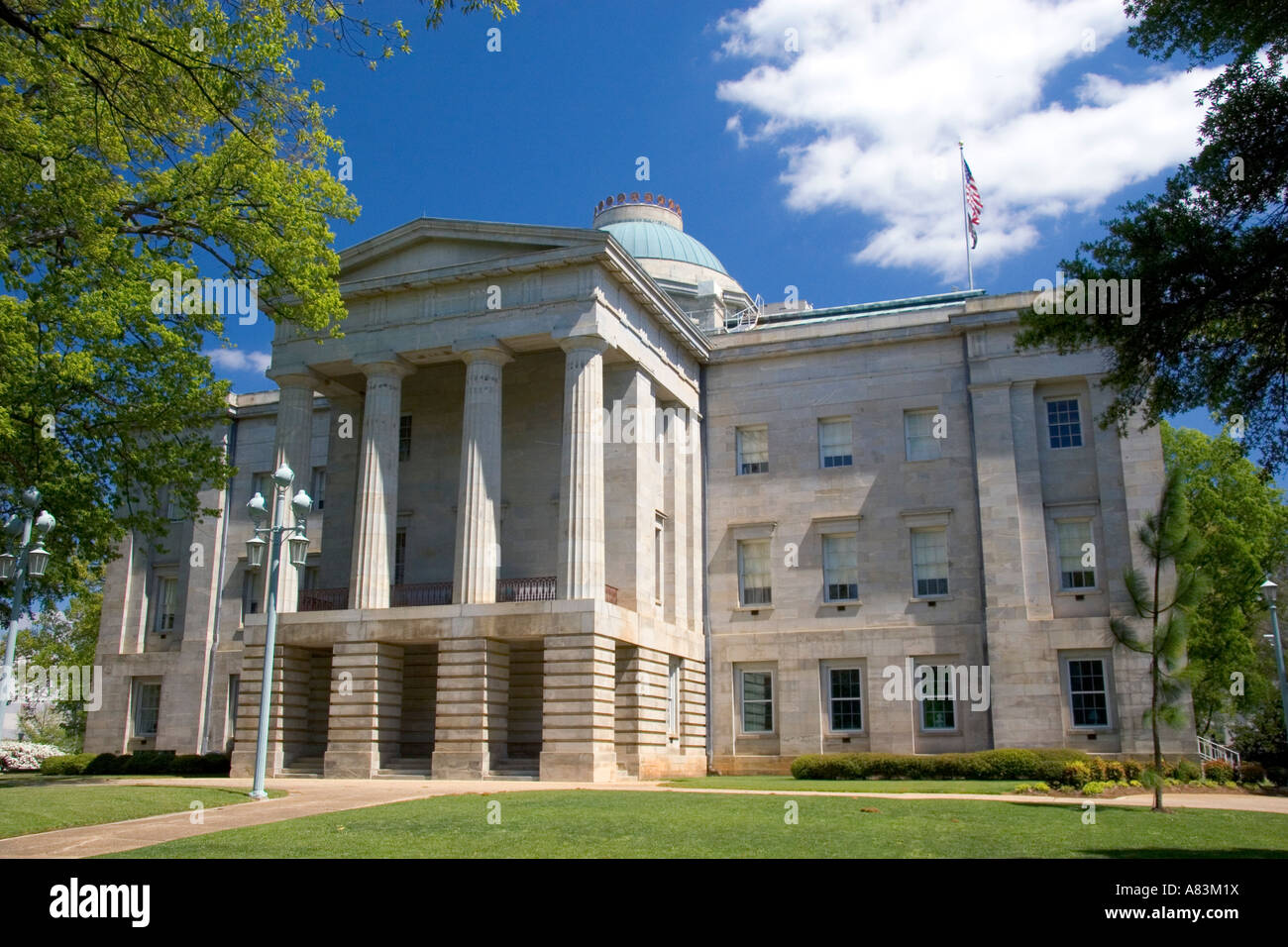 North Carolina State Capitol Building in Raleigh Stock Photo - Alamy