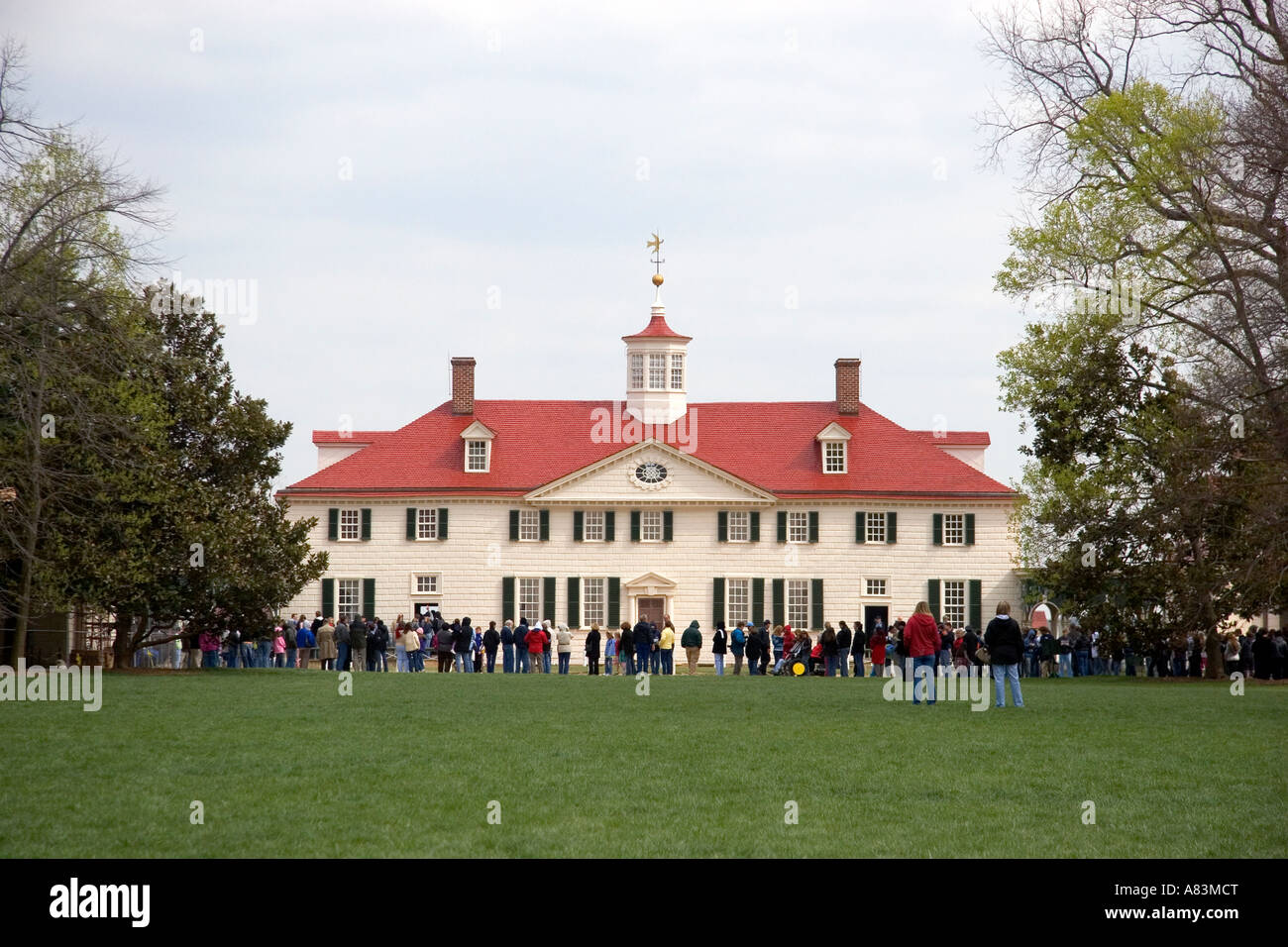 The Mansion House Farm at George Washingtons Mount Vernon Virginia ...