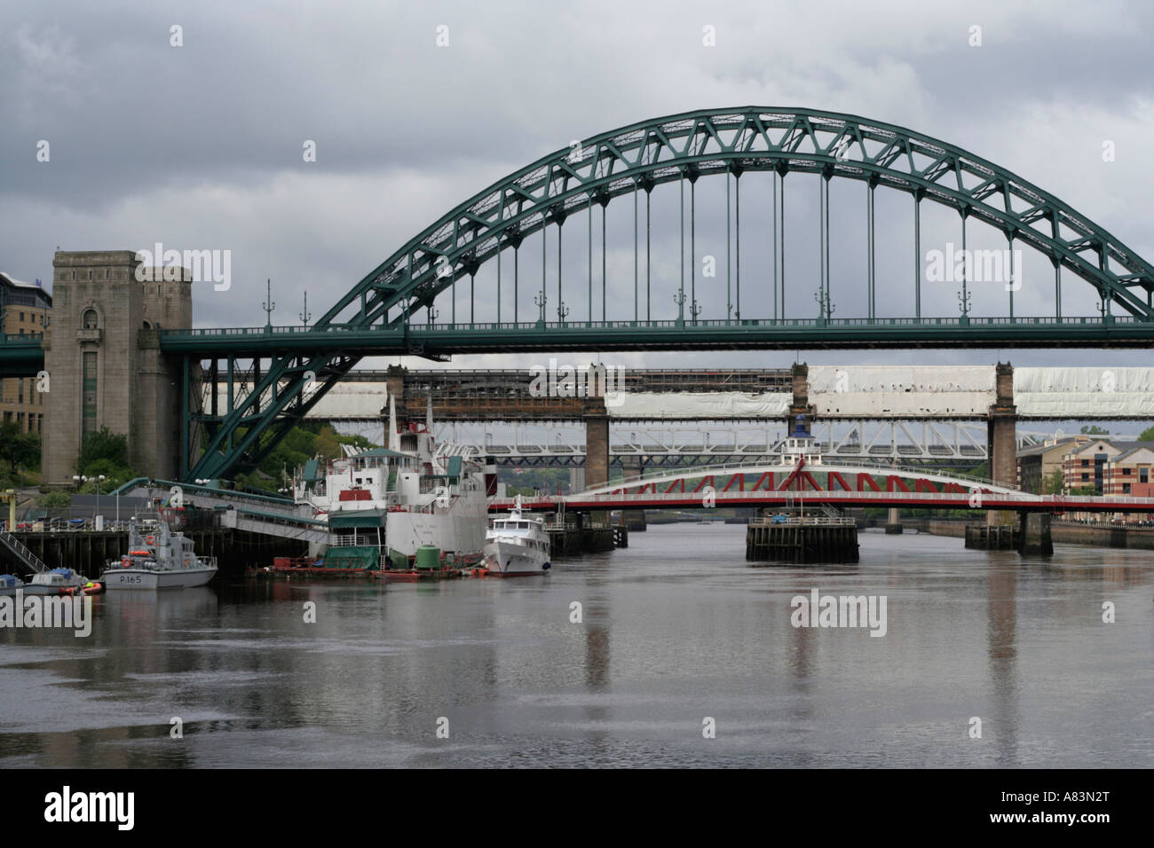 Tyne Bridge Gateshead UK Opened 1928 designed by Mott Hay and Anderson ...