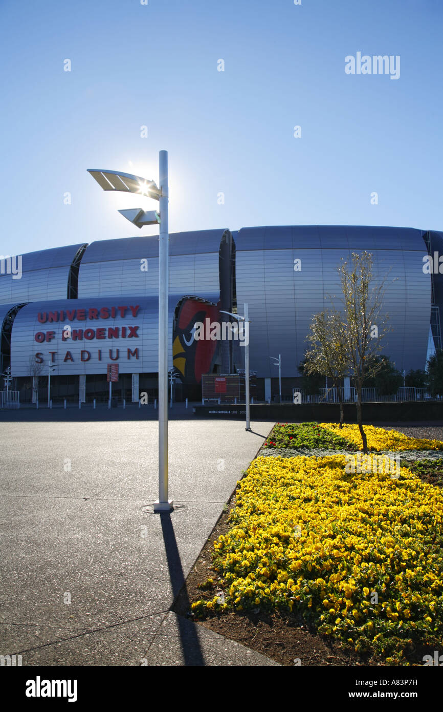 The University of Phoenix Stadium Home of the professional football ...
