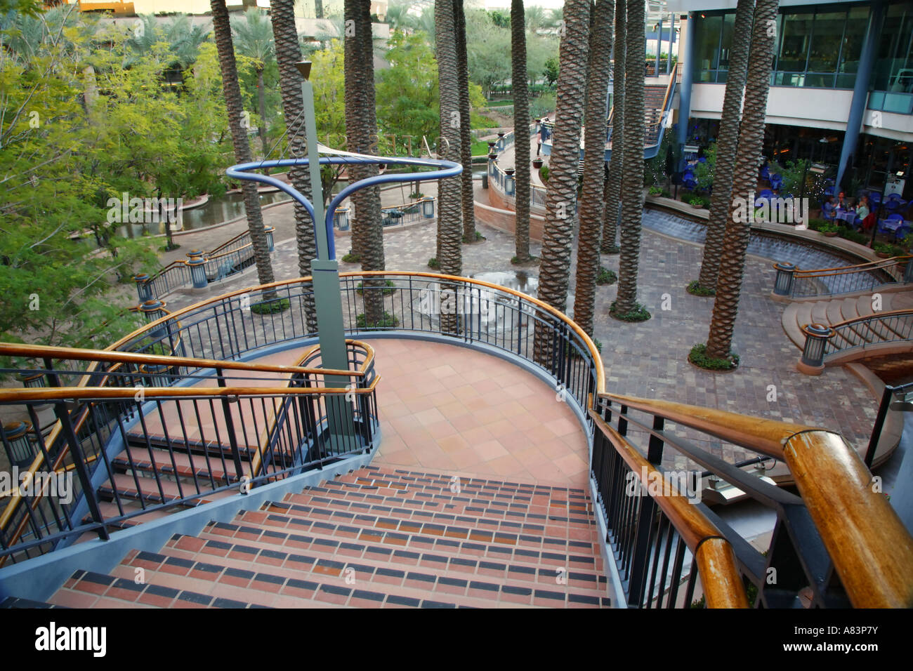 The Arizona Center downtown Phoenix Arizona Stock Photo - Alamy