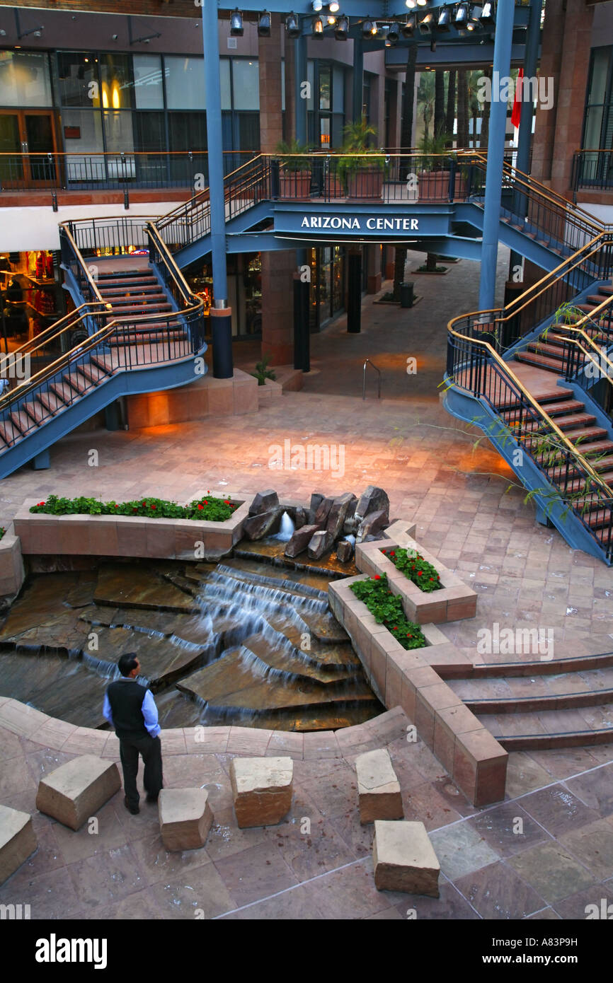 The Arizona Center downtown Phoenix Arizona Stock Photo - Alamy