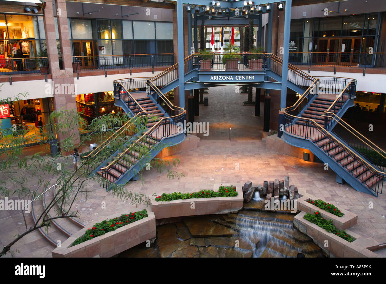 The Arizona Center downtown Phoenix Arizona Stock Photo - Alamy