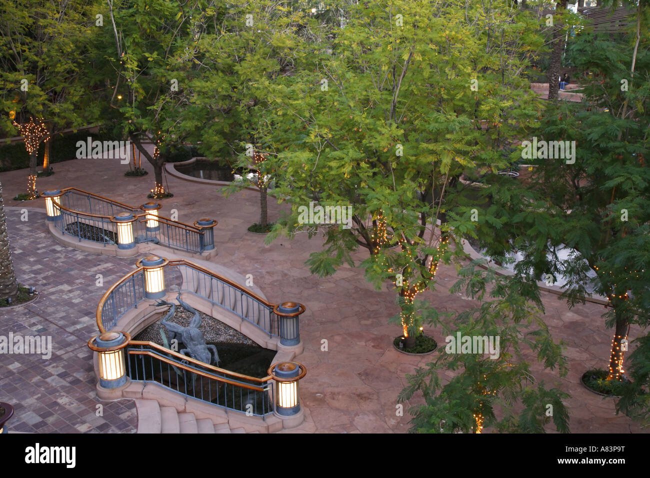 The Arizona Center downtown Phoenix Arizona Stock Photo - Alamy