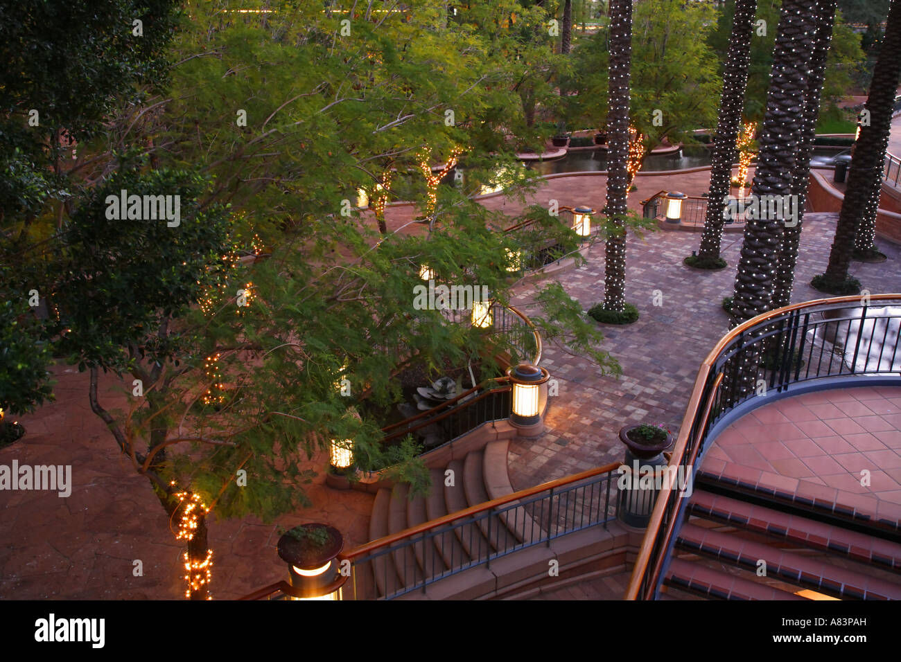 The Arizona Center downtown Phoenix Arizona Stock Photo - Alamy