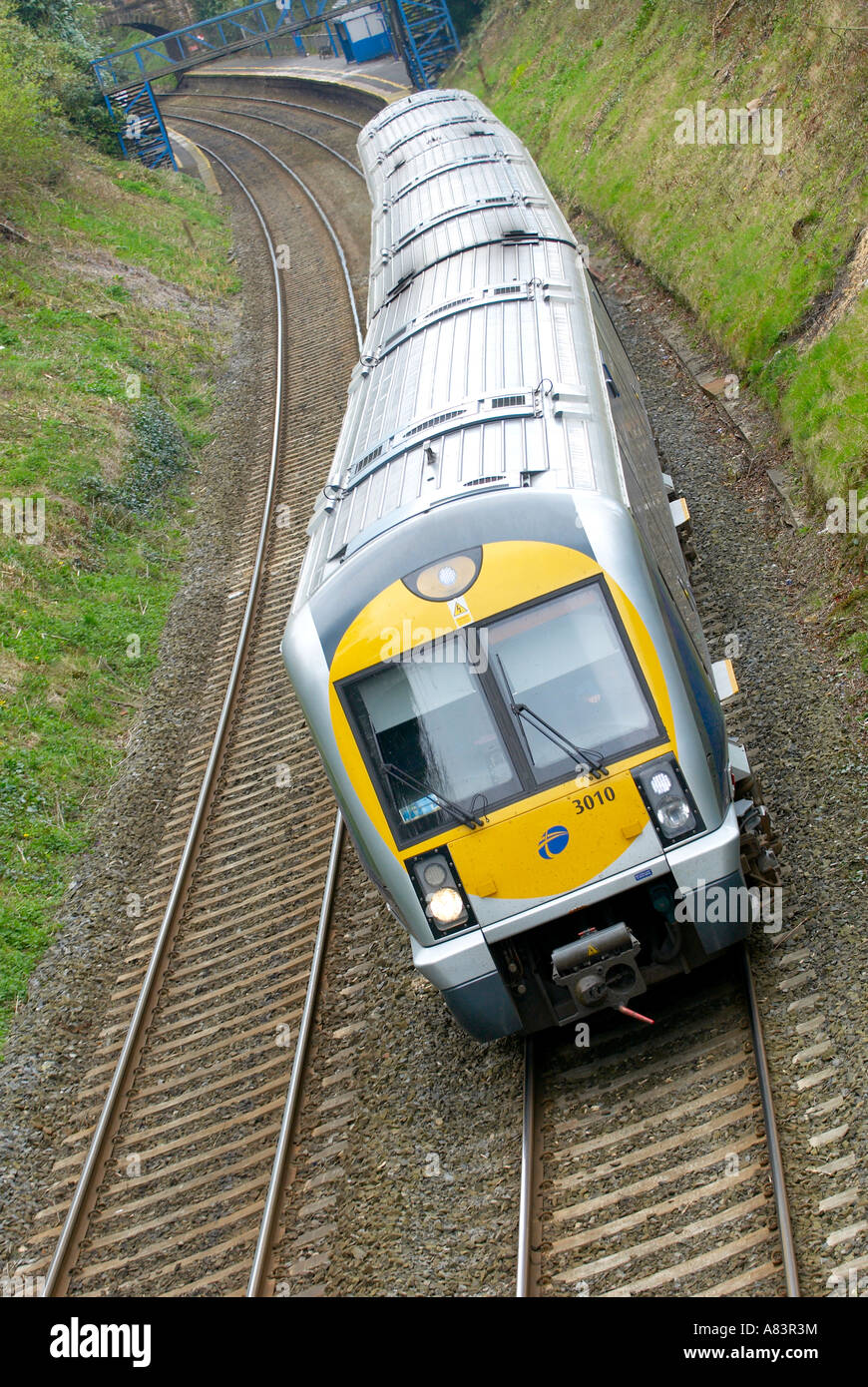 Northern Ireland s new trains Stock Photo - Alamy