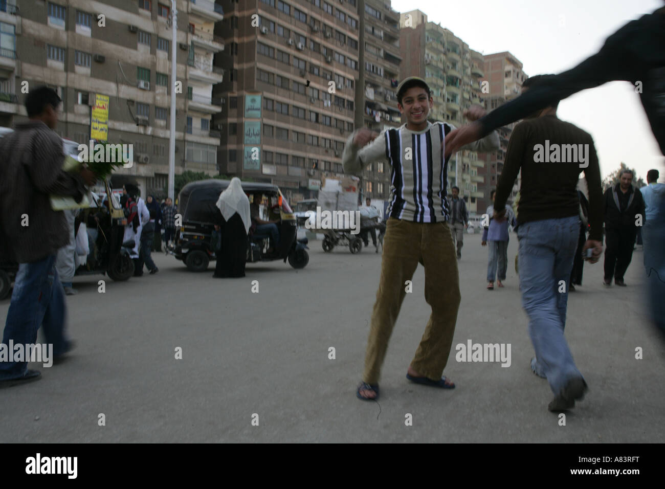 Locals on the street in Cairo, Egypt Stock Photo - Alamy