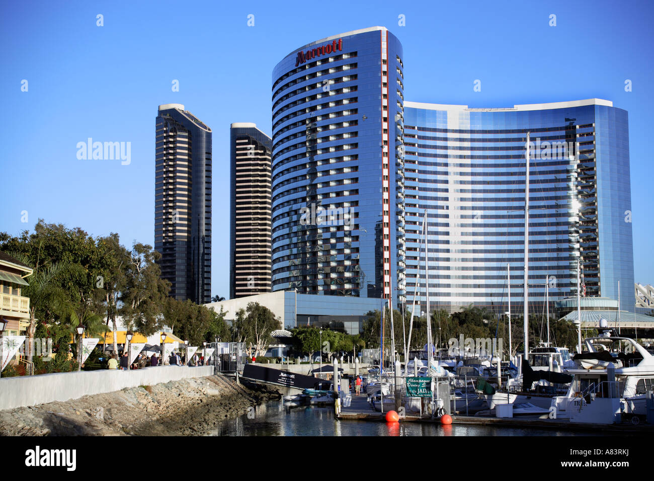 marriott hotel and marina at 333 west harbor drive. san diego ...