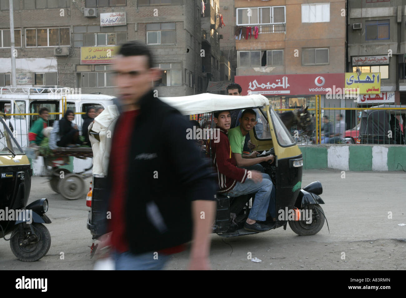 Locals on the street in Cairo, Egypt Stock Photo - Alamy