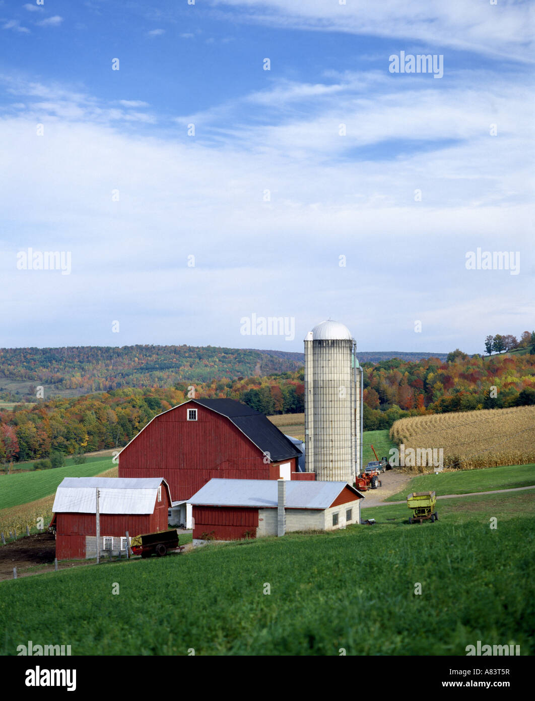 DAIRY FARM PENNSYLVANIA Stock Photo - Alamy