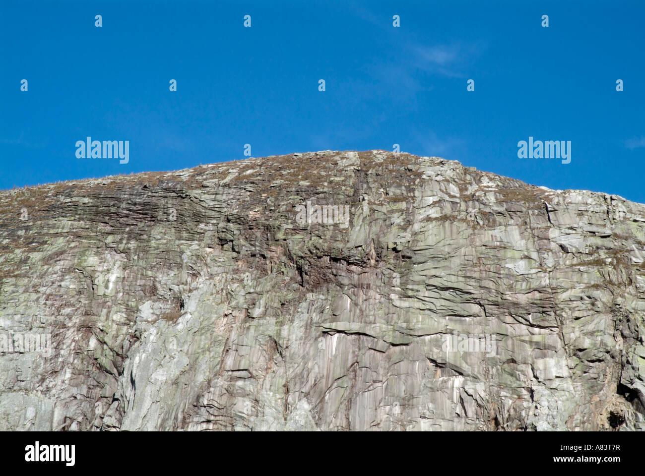 Cannon Cliffs which is on the side of Cannon Mountain Located in ...